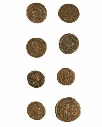 Fall of Rome: Four Coins of the Late Ancient Roman Empire COA & Histor ...