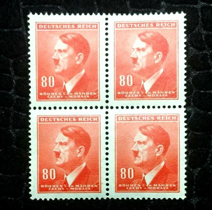 Rare Old Antique Authentic WWII German Unused Hitler Stamps Collection ...