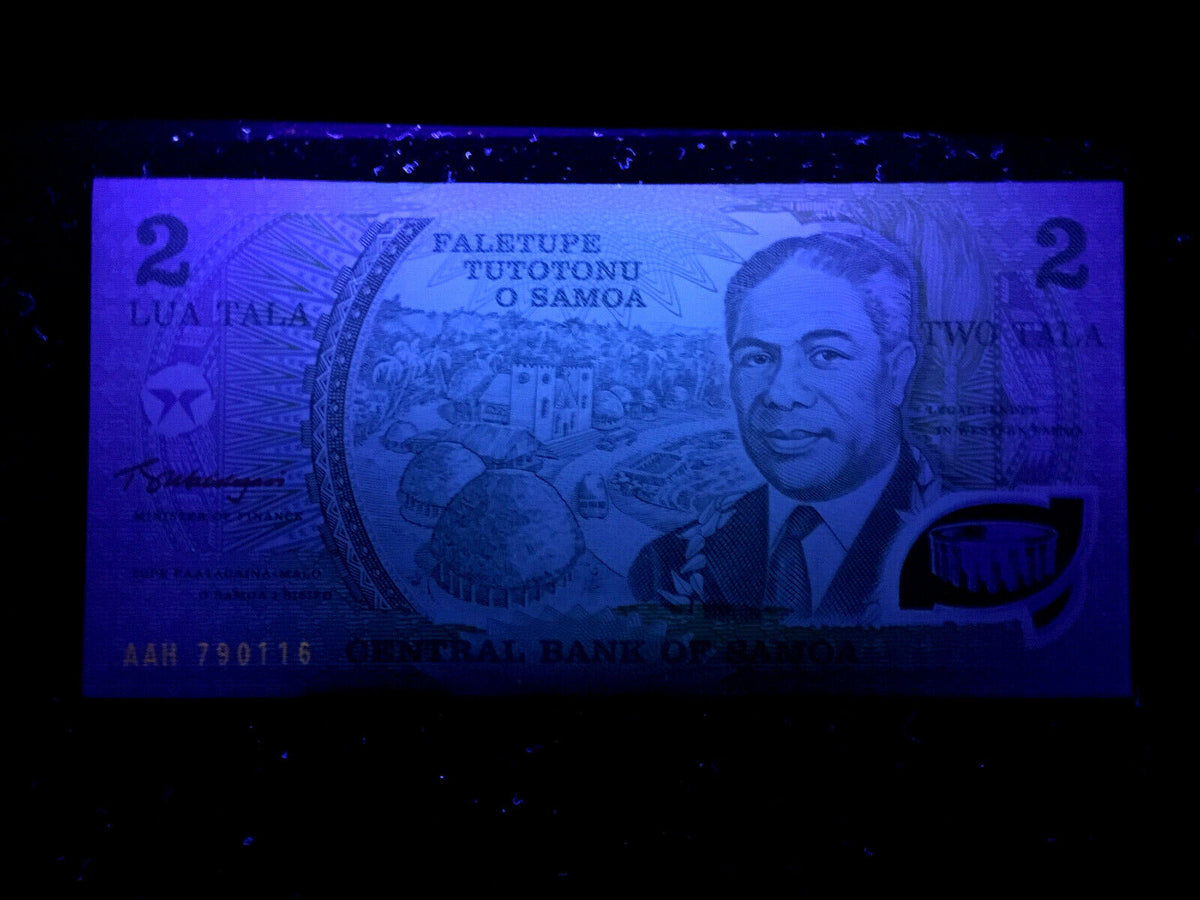 Western Samoa 2 Tala 1990 Polymer Banknote World Paper Money UNC Curre ...