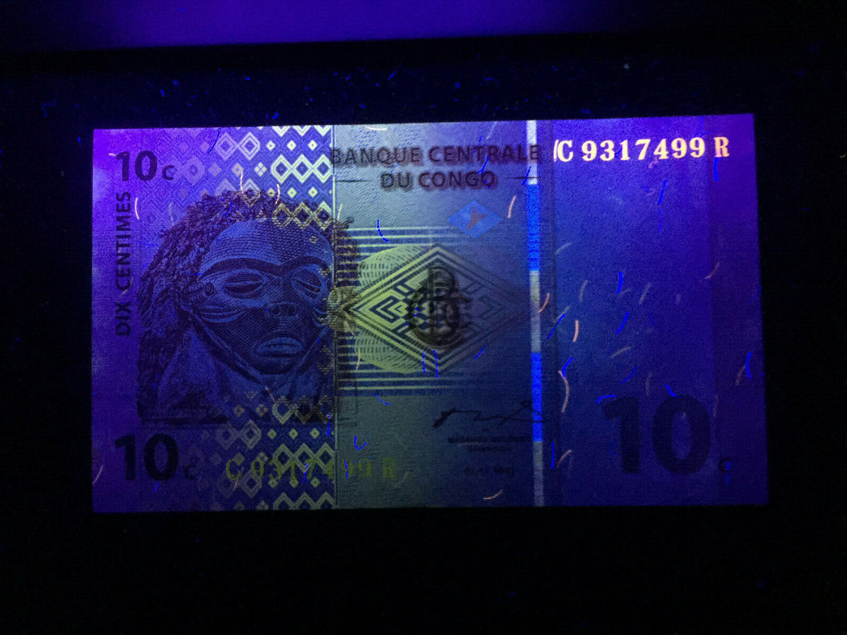 Congo 10 Centime 1997 Banknote World Paper Money UNC Currency Bill Not ...