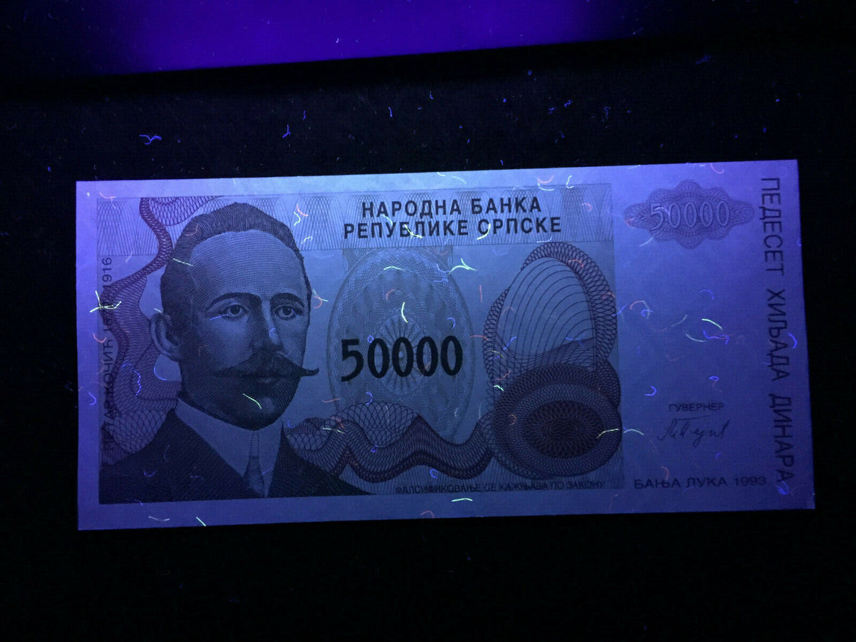 Bosnia 50000 Dinara 1993 Banknote World Paper Money UNC Bill Note ...