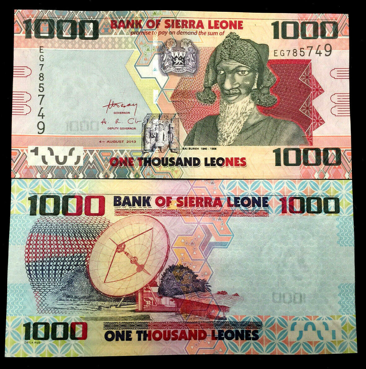 Sierra Leone Africa 1000 Leones 2010 Banknote World Paper Money UNC Cu ...